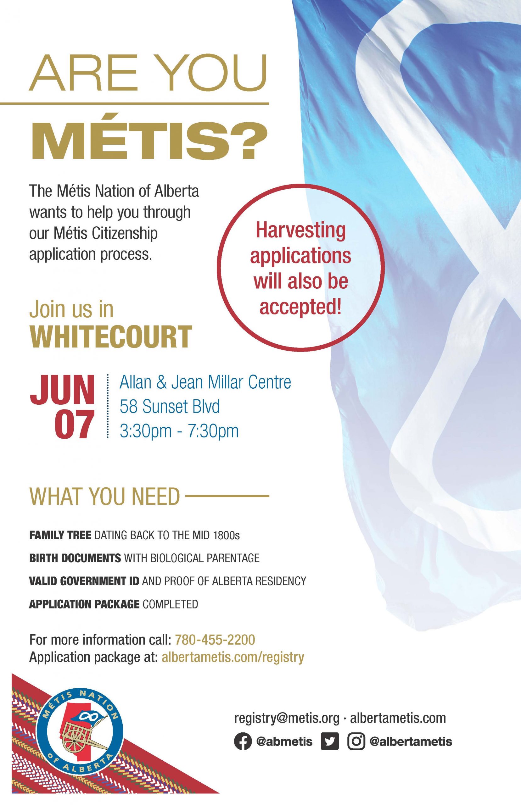 Registry Drive: Whitecourt - Métis Nation of Alberta