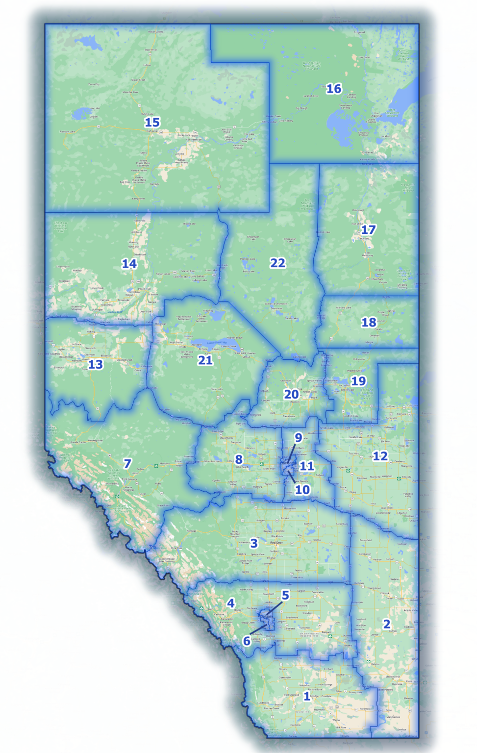 Districts - Otipemisiwak Métis Government